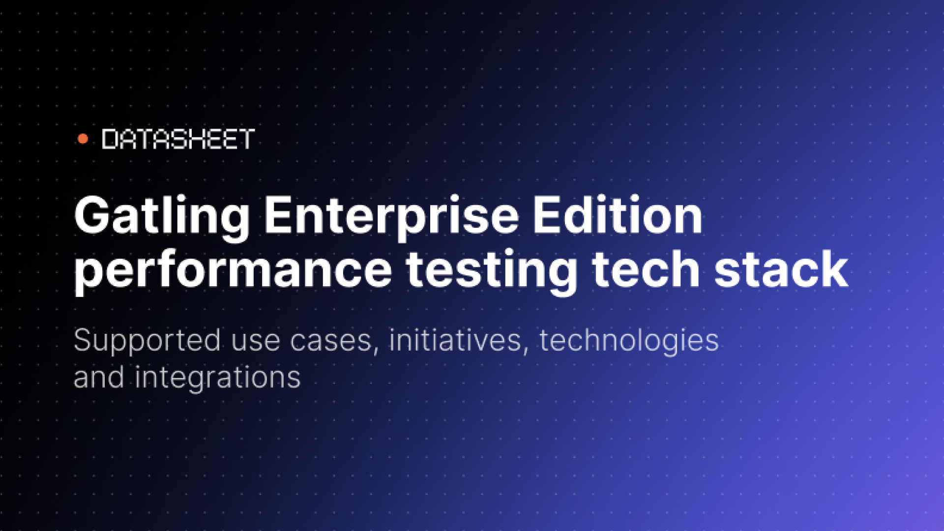 Learn more about the tech stack behind Gatling Enterprise Edition
